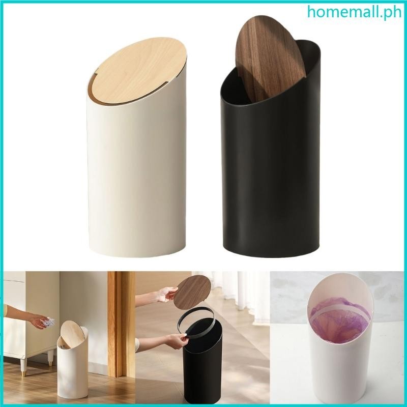 HO Trash Can Convenient Automatic Flip Lid Garbage Bin Long lasting ...
