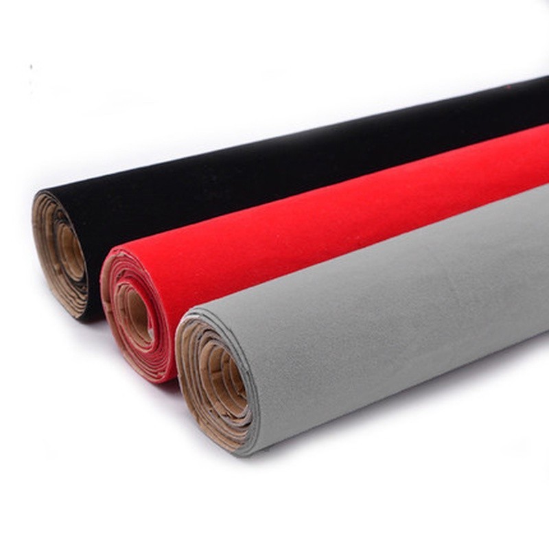 RQCar Velvet Cloth Stickers Fluff Fabric Suede Wrapping Film Auto ...