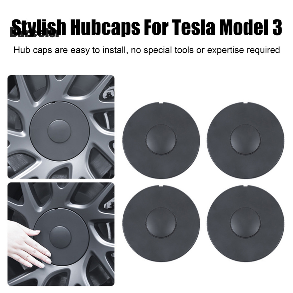 Ba Car Center Covers Special Car Hub Caps Premium Tesla Model 3 Wheel ...