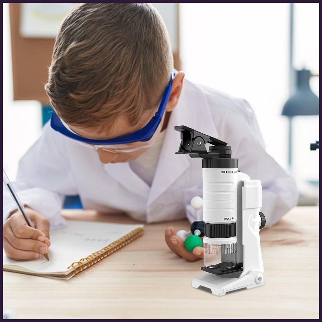 Portable Handheld Microscope Lab Handheld Digital Microscopes Double ...