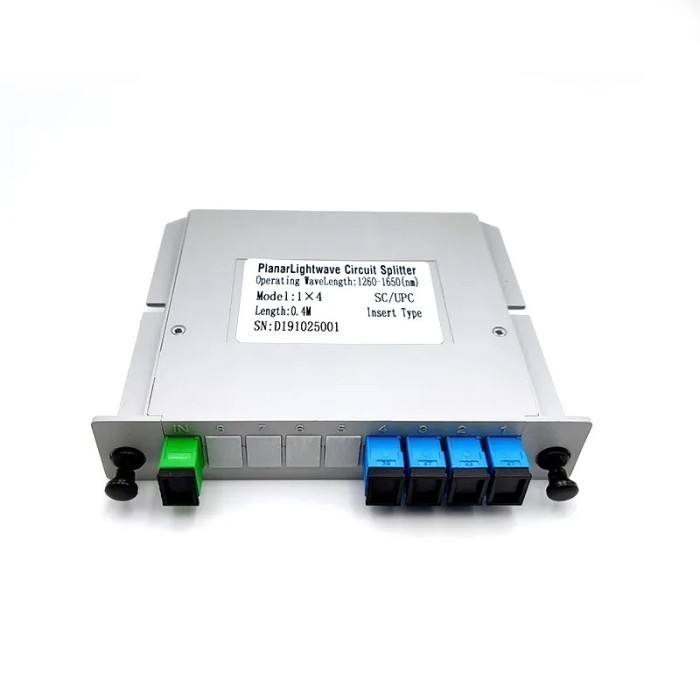 NETFO BOXSP14 Passive Splitter FO 1:4 PLC BOX SC UPC Fiber Optical ...