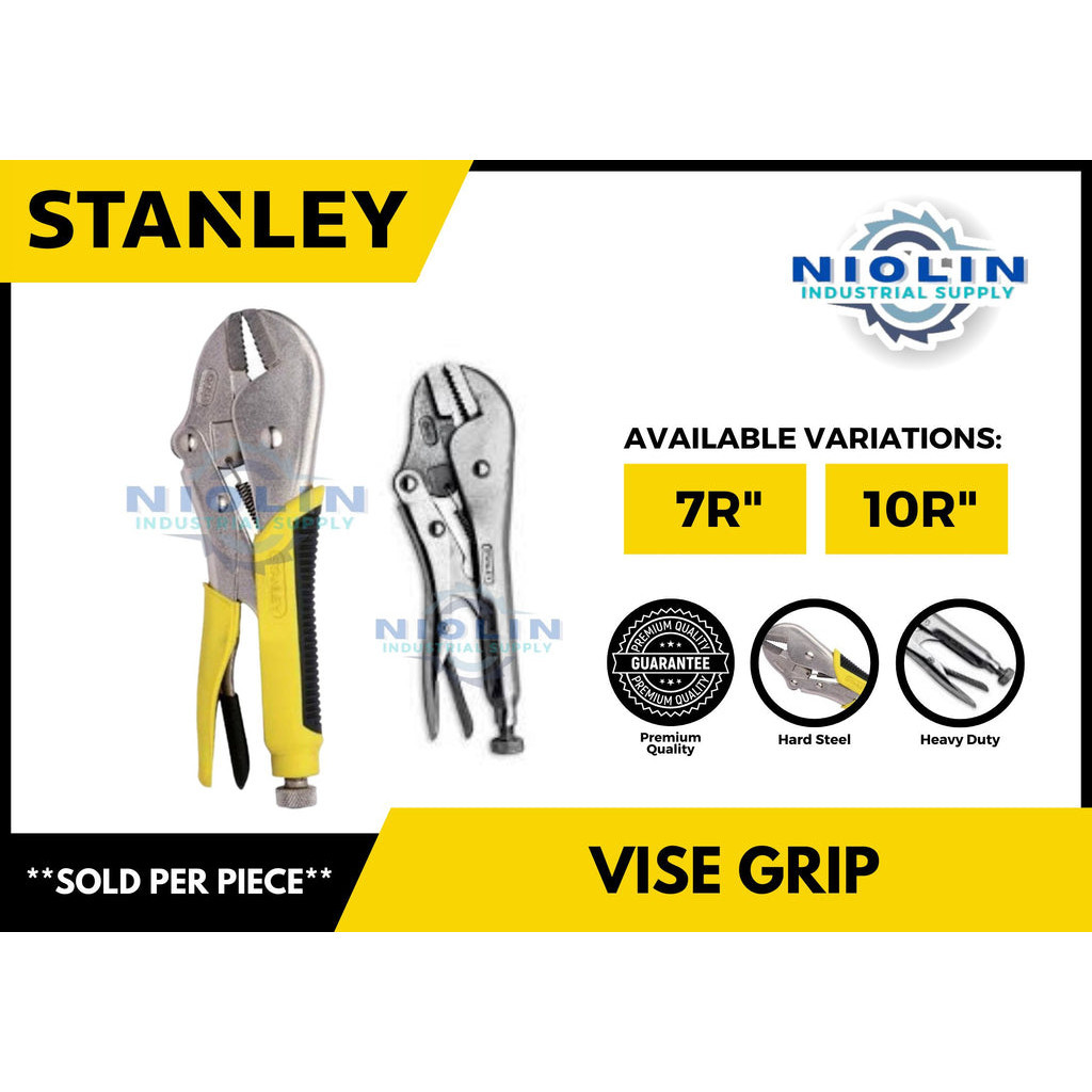 Original STANLEY Vise Grip / Locking Plier | Shopee Philippines