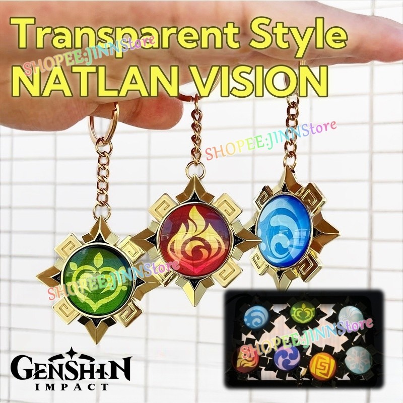 - JINN - GENSHIN IMPACT Cosplay VISION Keyring Fire Country:NATLAN ...