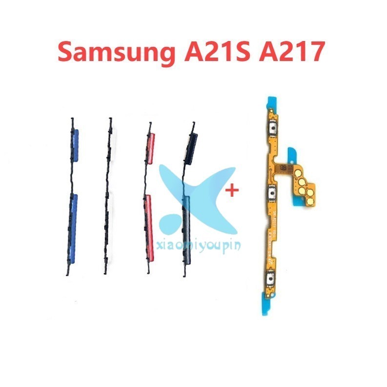 New For Samsung Galaxy A21S A217F Power button flex Switch Button Side ...