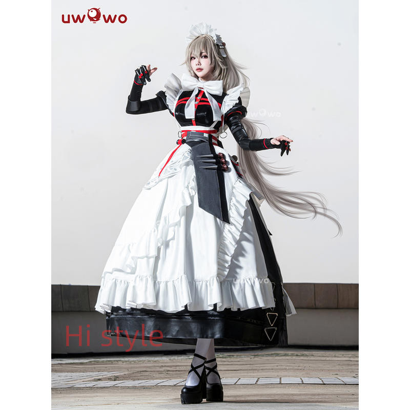 Uwowo Game Zenless Zone Zero ZZZ Rina Alexandrina Maid Cosplay Costume ...
