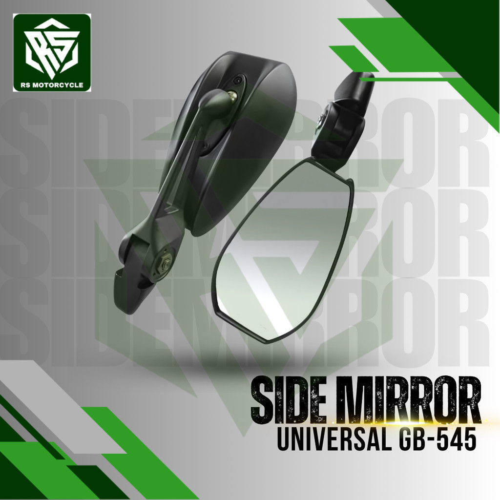 [RS MOTORCYCLE] UNIVERSAL STREET KING ANTI-GLARE MOTORCYCLE SIDE MIRROR ...