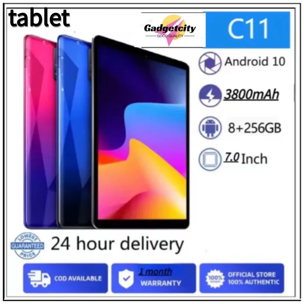 C11 Tablet For Kids Smart Tablet Original 5G Dual Card WIFI Android ...