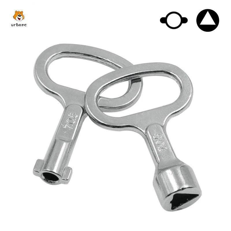 Easy To Use Slotted Key Wrench Small Elevator Valve Switch Triangle ...