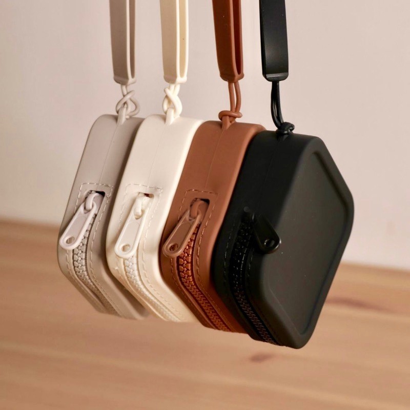 Cache Purse Silicone Organizer Wallet Coin Purse Travel Pouch ...