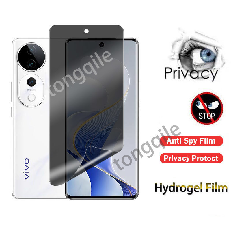 Privacy Screen Film For V40 Pro V40Pro VivoV40 V 40 5G 2024 Full Cover ...