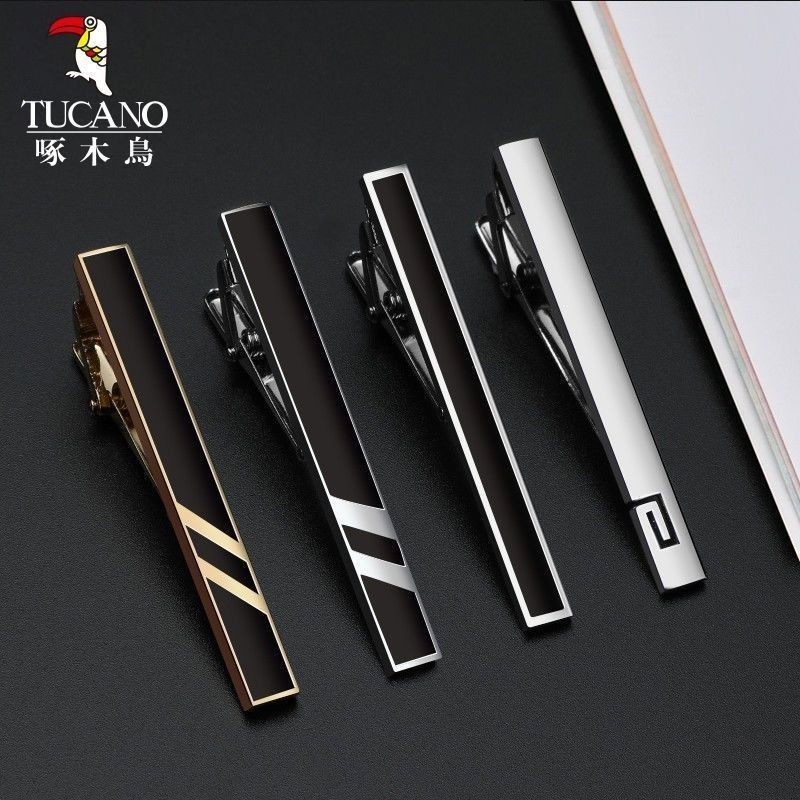 Tie Clip Men's Clip High-End Formal Wear Simple Clip Wedding Business ...