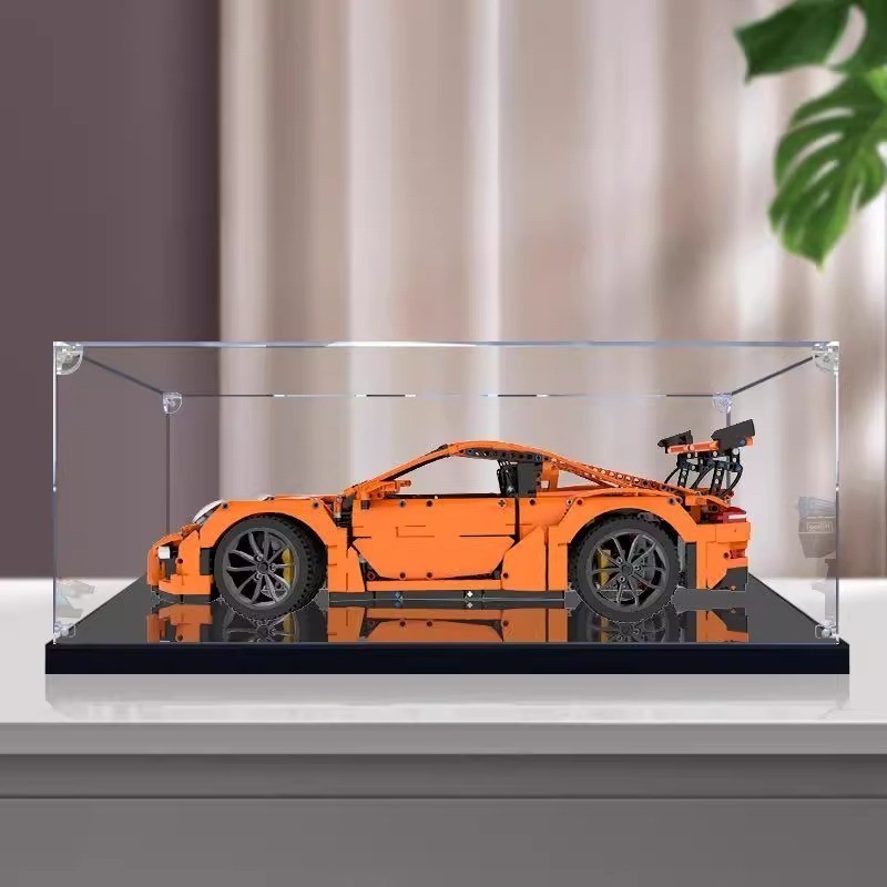 Display box Storage figure model LEGO Technic 42056 Porsche 911 GT3 RS ...