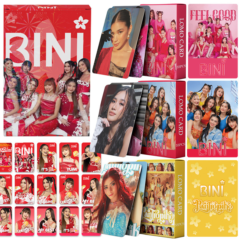 Jollibee photocard New Lomo Cards BINI Photocards Holographic Card ...