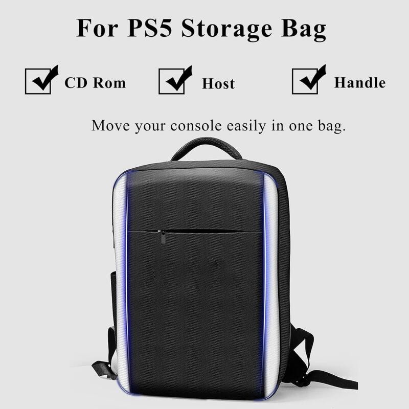 [READY STOCK] Game Console Backpack for PS5 Large Capacity Travel ...