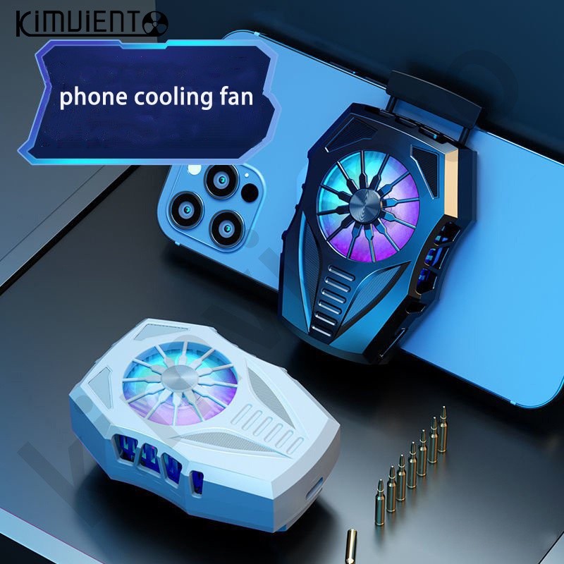 [Fr] Mobile phone heatsink easy cooling heat 12v Radiator fan gaming ...