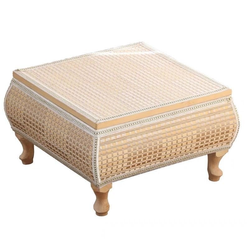 sX8Rattan Japanese-Style Solid Wood Storage Tatami Tea Table Bay Window ...