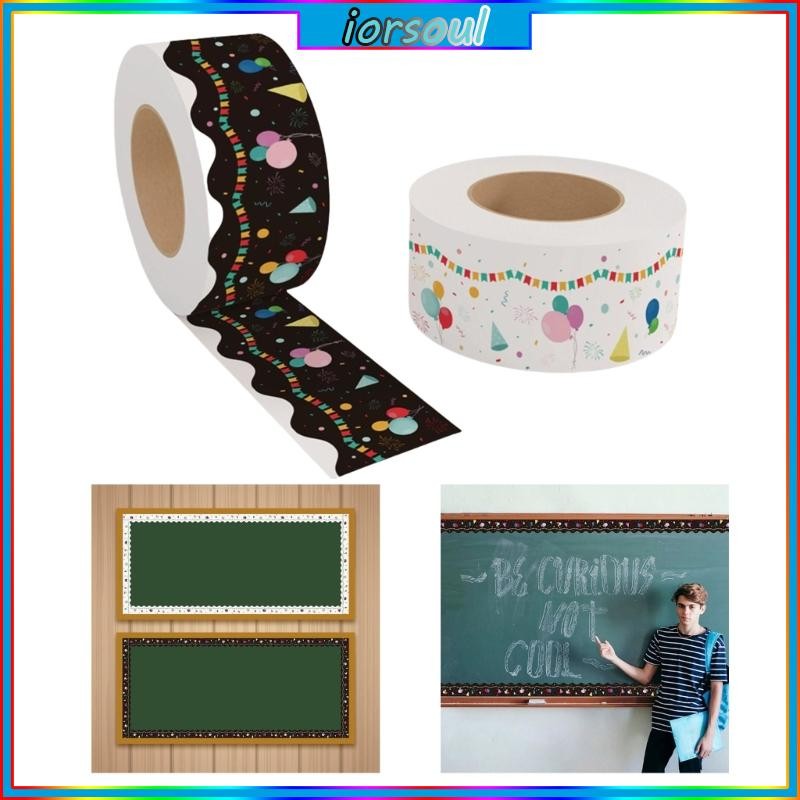 IOR Colorful Balloon Bulletin Board Borders Trim for Classroom ...