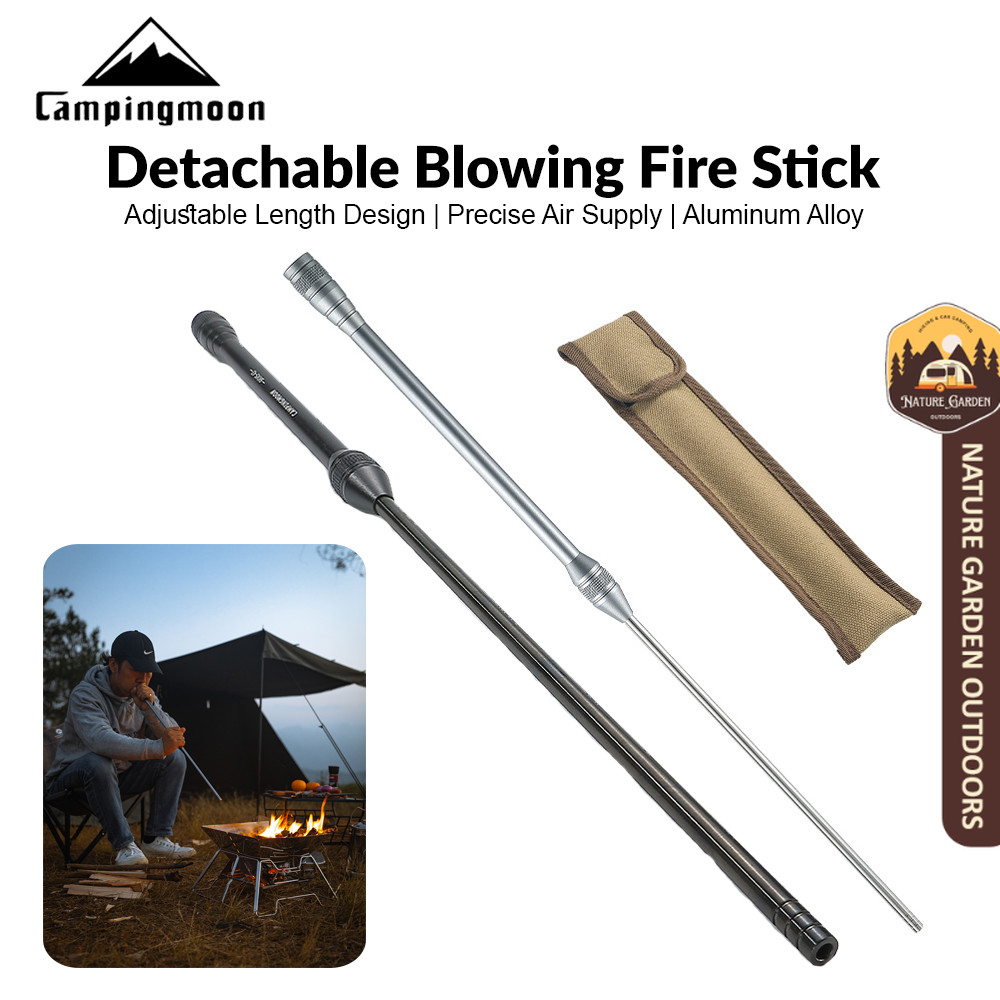 Campingmoon Detachable Blowing Fire Stick Portable Ultralight Fire ...