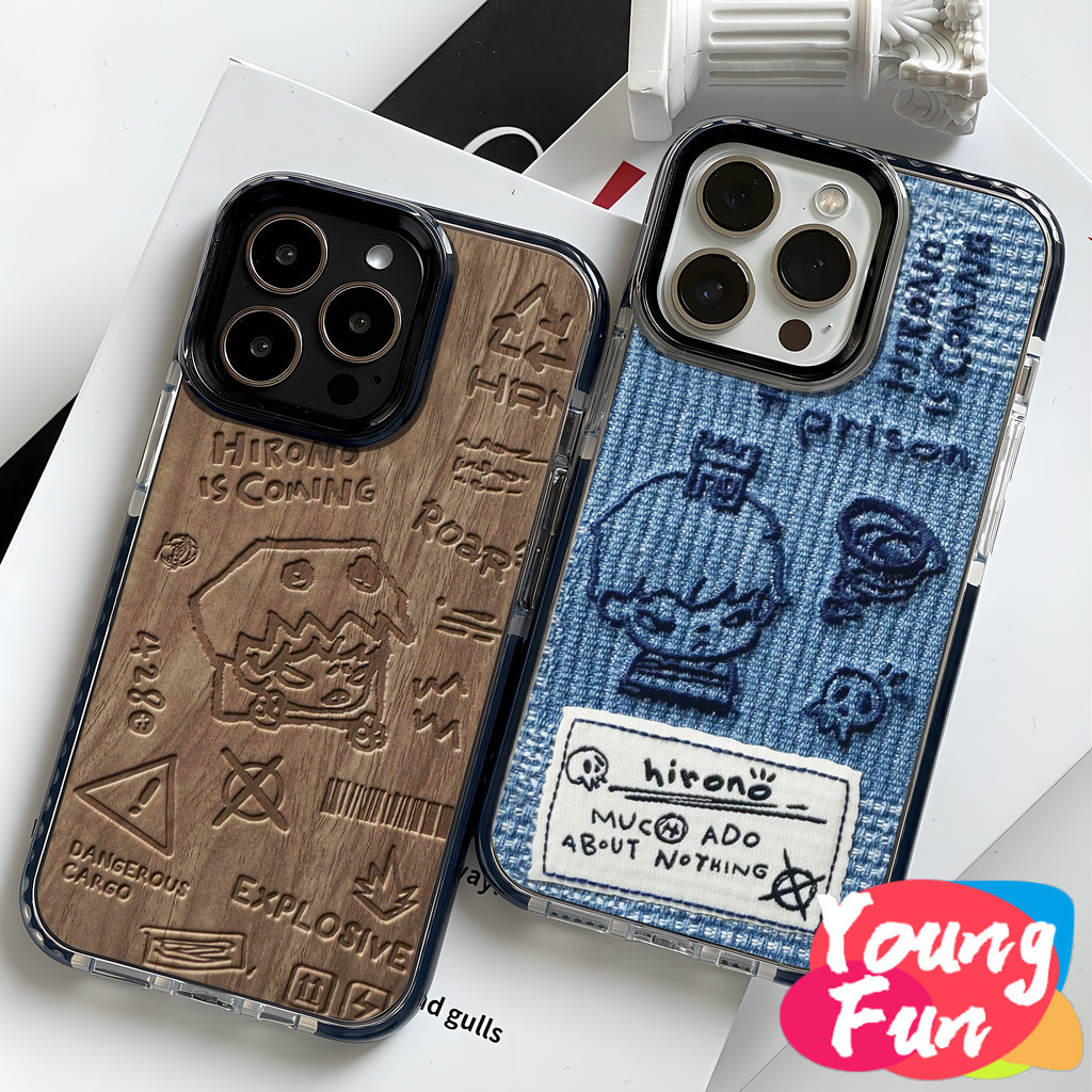 Hirono Case for iPhone 16 Pro Max 15 11 14 XR 13 12 Pro Max 8 7 6 6S ...