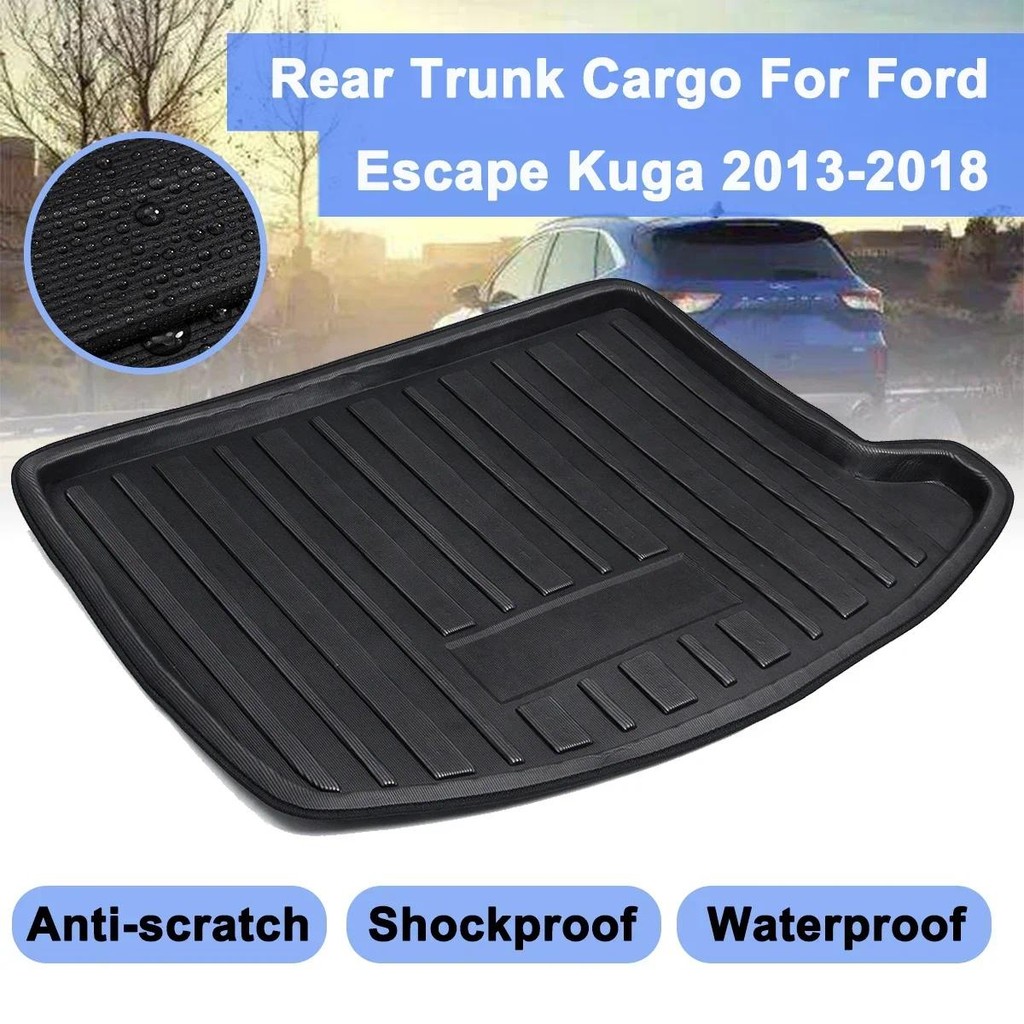 Cargo Floor Tray Carpet Mud Rear Trunk Boot Mat Liner For Ford Escape ...