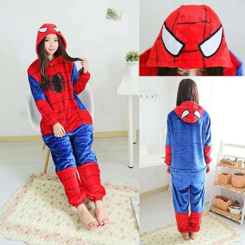 Mascot Costume Super Hero Spider-Man Fancy Dress Maine | Shopee Philippines