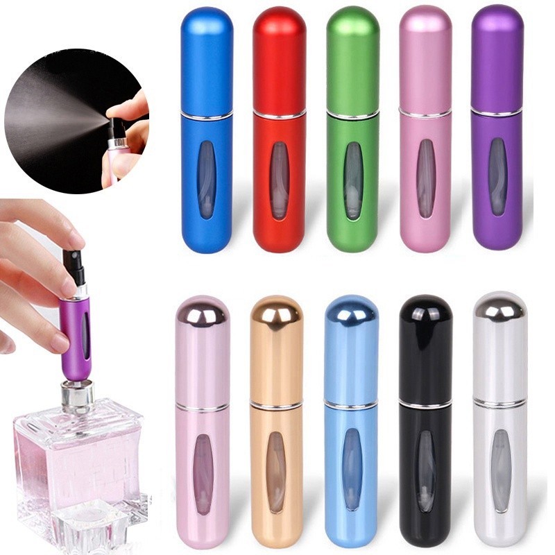 YOUJ 5ml Portable Mini Refillable Perfume Bottle Travel Protable ...