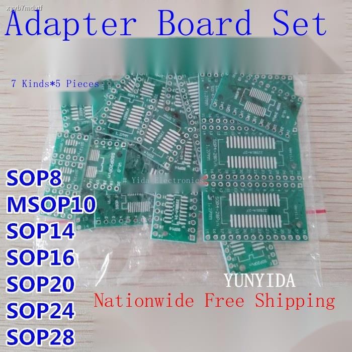 PCB board patch to straight plug 7 kinds of conversion board ...