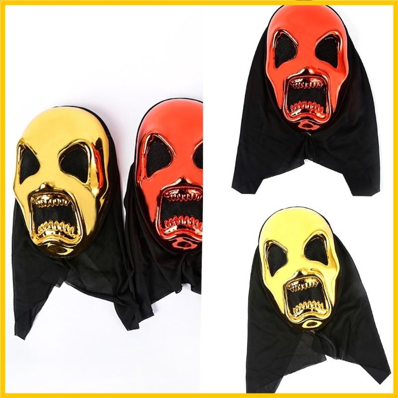 won Skull Headgear Adult Skull For Women Man Halloween Dress up Cosplay ...