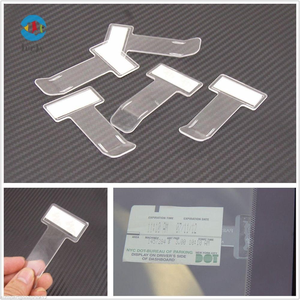 LUOLUVO Ticket Permit Holder, Window Kit Windscreen Car Parking Ticket ...