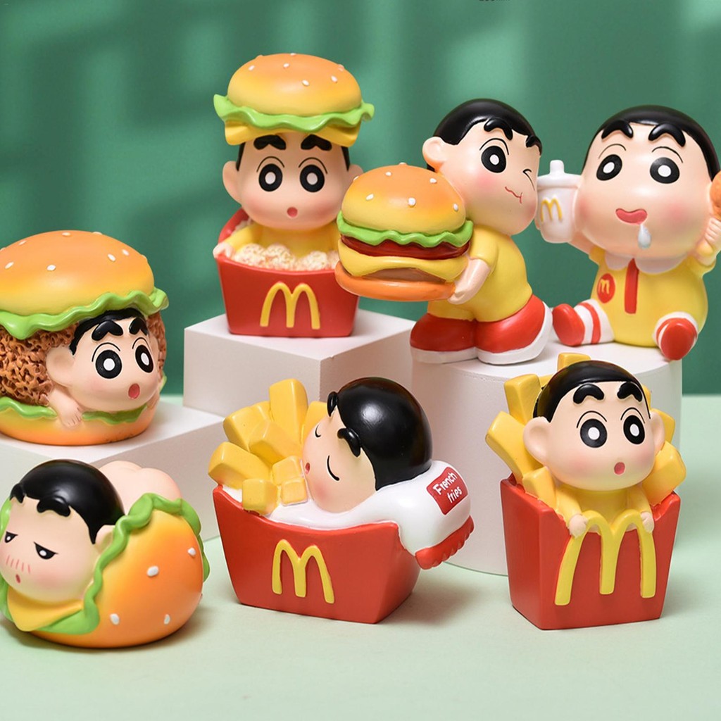 Crayon Shin-Chan Mini Beans Model Action Figure Collectable Anime ...