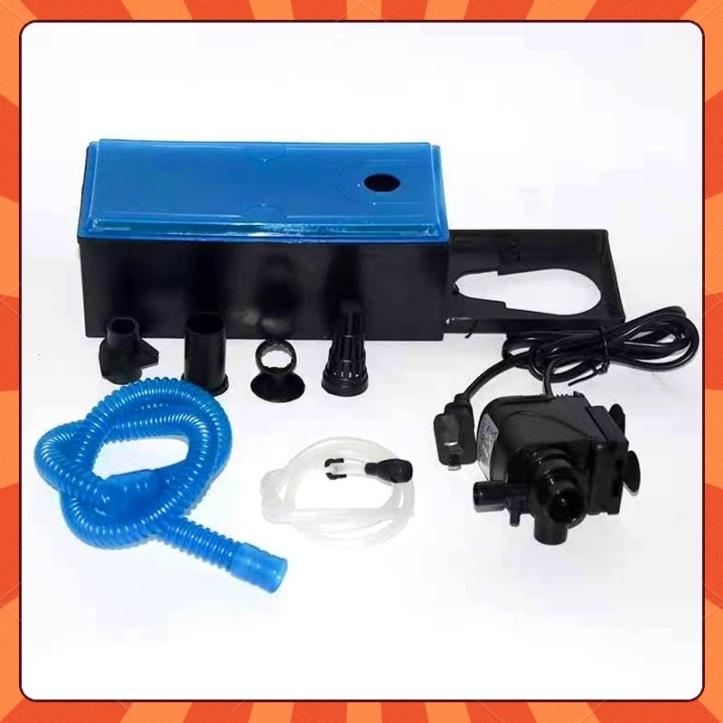 Filter for Aquarium 3 in 1 Aquarium Filter Air Oxygen Aerator Aerobic ...