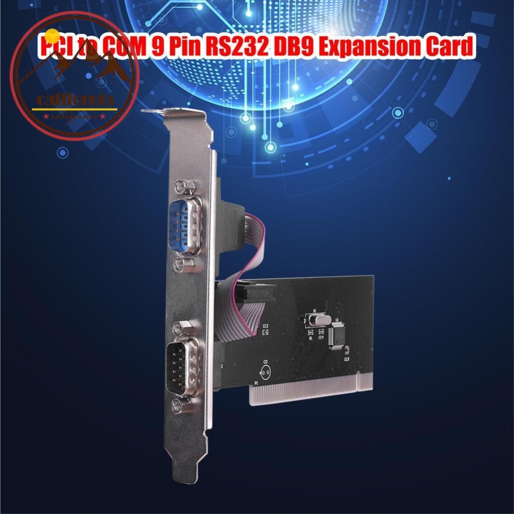 MY# PCI Serial Port Connectors PCI to COM 9 Pin RS232 DB9 Desktop ...