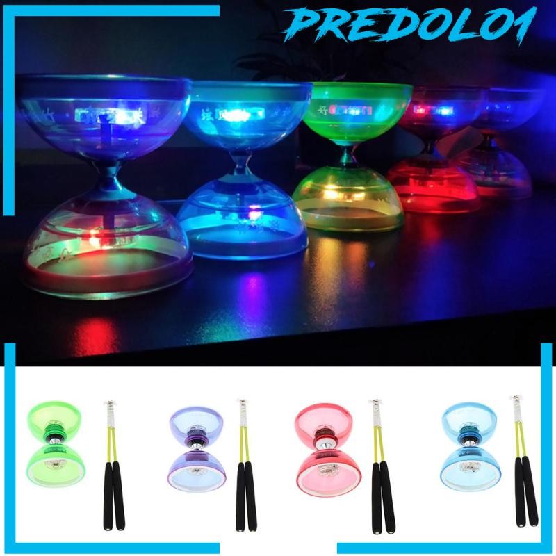 [Predolo1] 12cm Pro Triple Bearing Double-ended Chinese Diabolo Skill ...