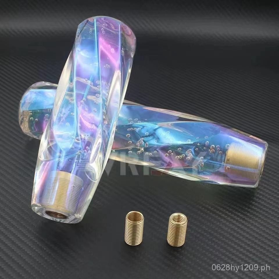 Gear Shift Knob Twisted Pattern Modified Car Gear Stick Head Colorful ...