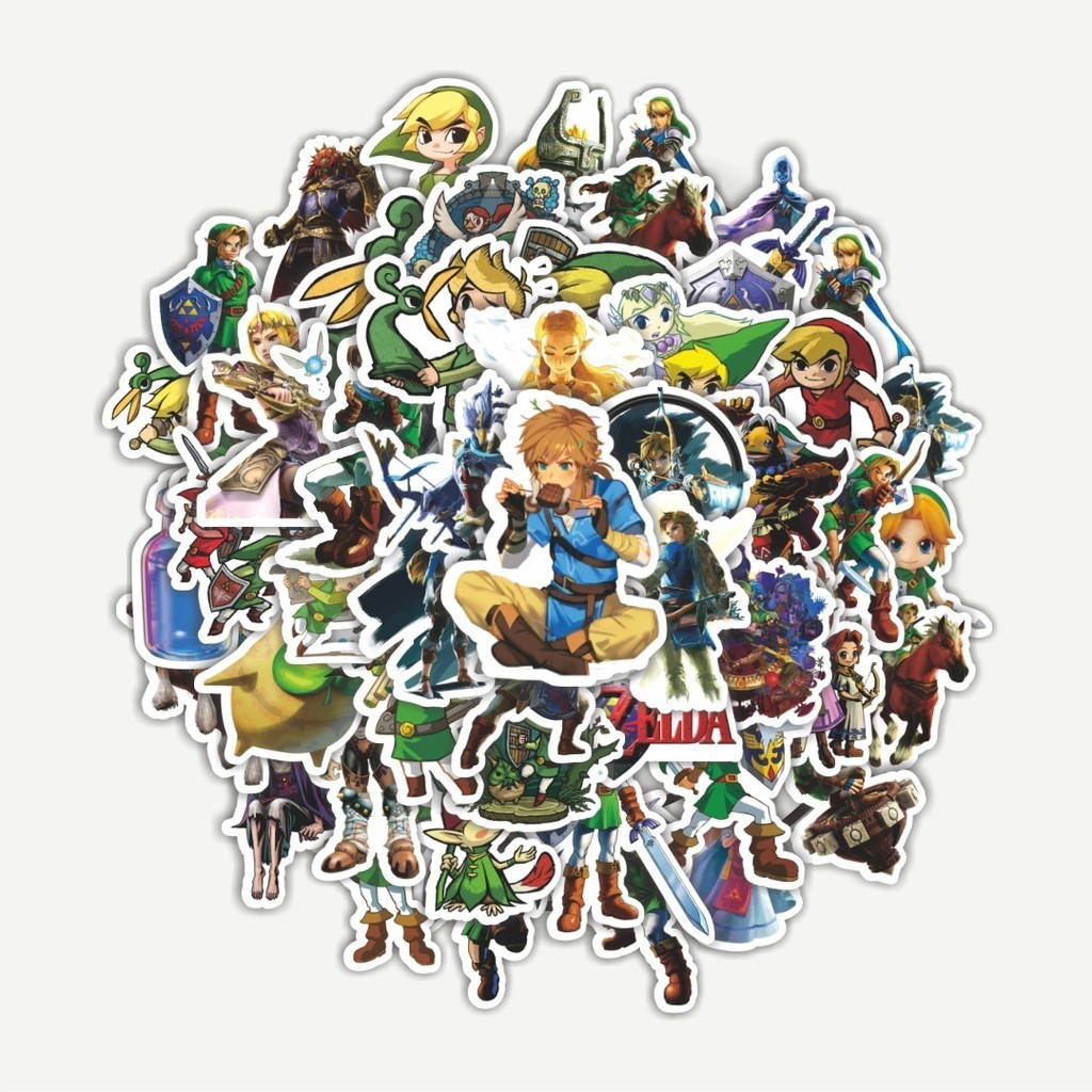Sticker Pack Cartoon Stickers The Legend of Zelda [Legend of Zelda ...