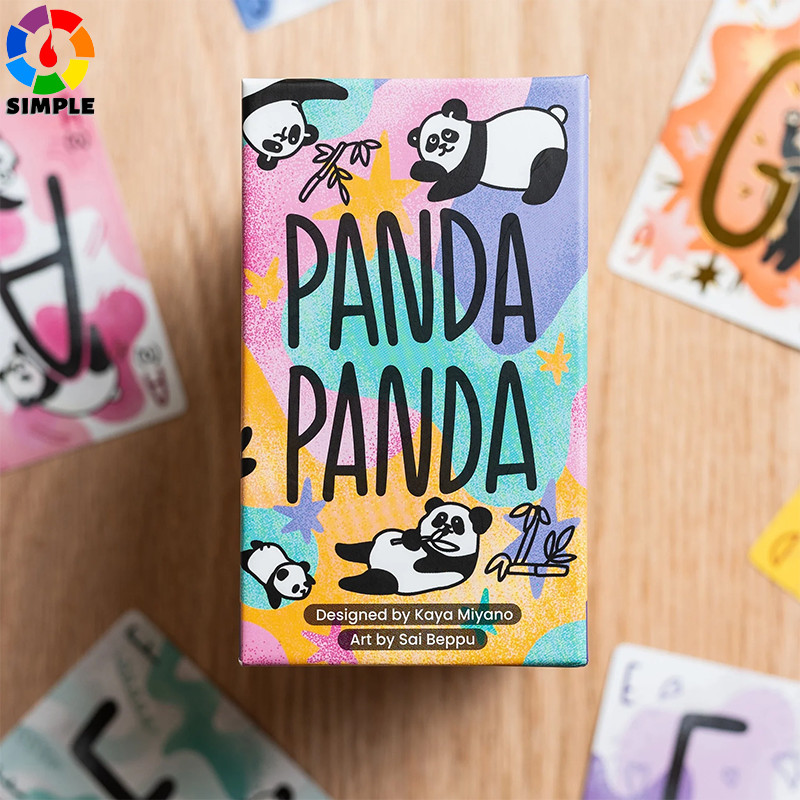 Allplay Panda Panda Board Game - Tiny Box Card Game for Adults and ...