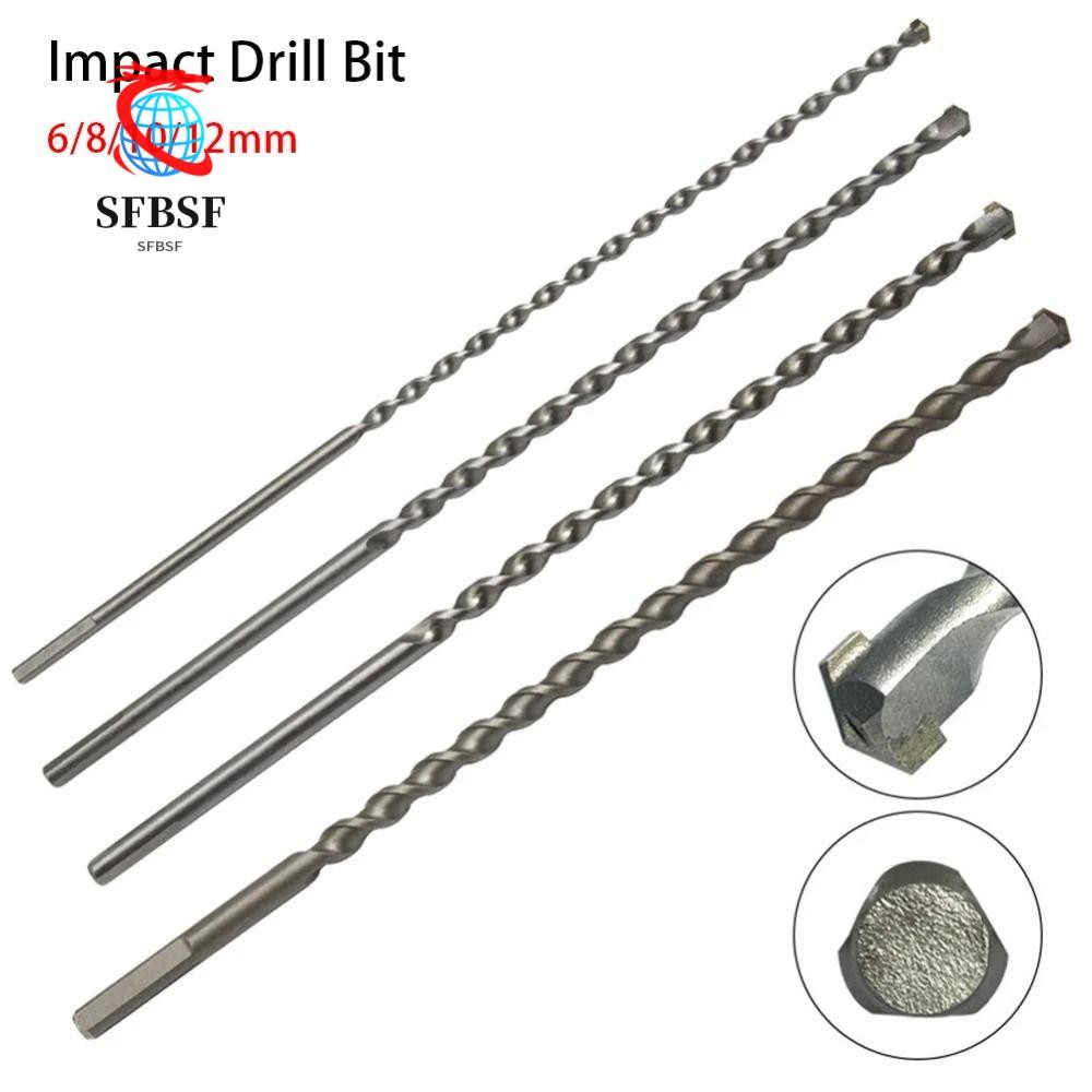 SFBSF 1Pcs Tungsten Carbide Tip, Penetrating The Wall Extra Long Impact ...