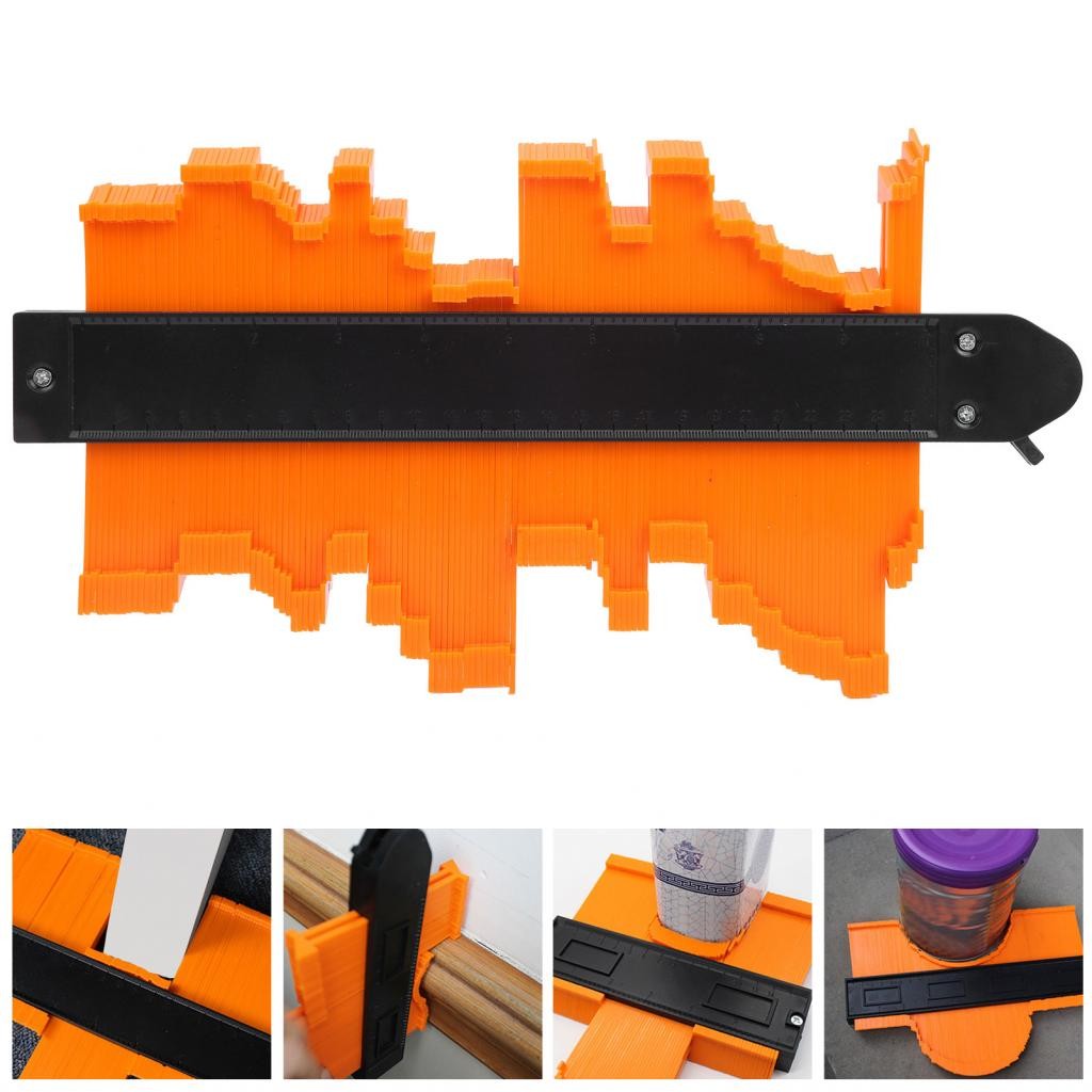 Contour Copy Ruler Convenient Accurate Gauge Small Size Labor‐Saving ...