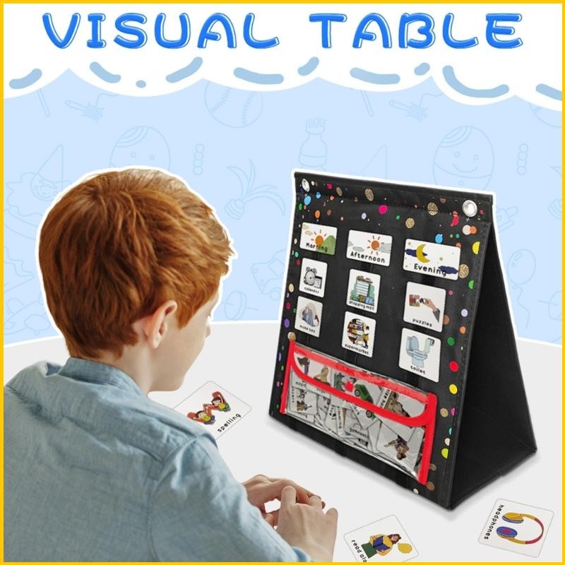 UTAK Kids Daily Routine Chart with 63 Card Responsibility Daily Schedule Pocket Chart | Shopee ...