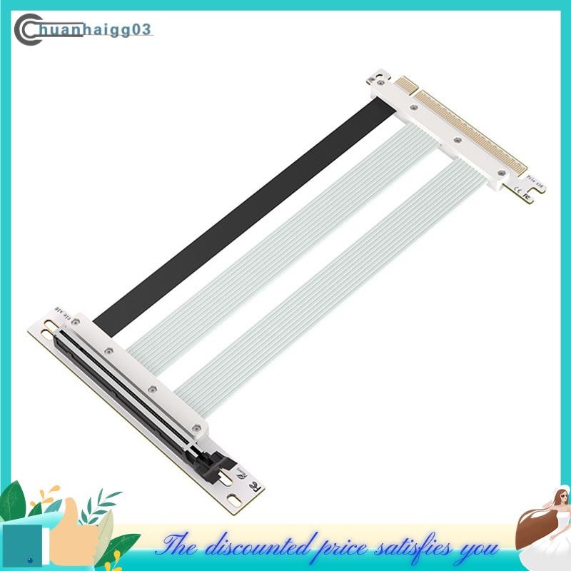 【chuanhaigg03】PCI-E 5.0 X16 Riser Cable Video Card Extension Cable 90 ...