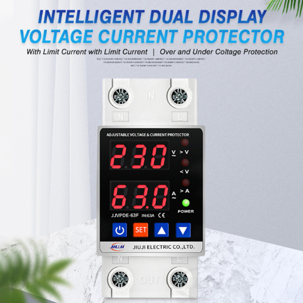 Overvoltage Over Current Protection Device Dual Display Intelligent ...