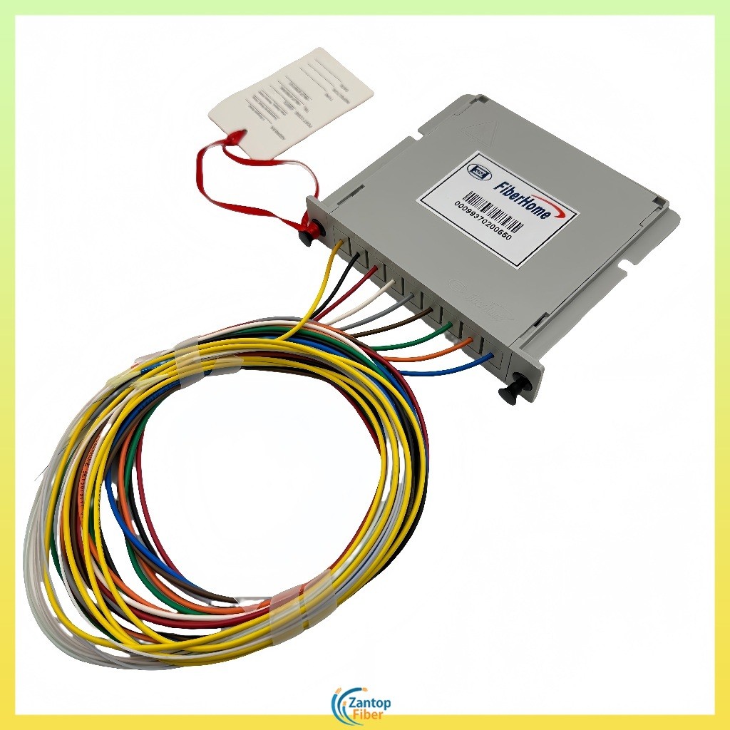 Fiber Optic LCP Splitter 1/8 Cassette Type 1:8 Pigtail Fussion Type 1.2 ...