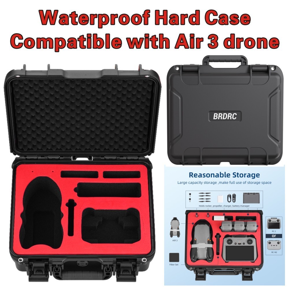 Compatible with DJI AIR 3 explosion-proof case, IP67 portable ...