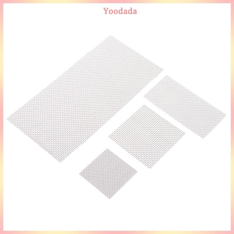 Yoo Wire Mesh Sturdy Metal Mesh Sheets for DIY Projects 304 Stainless ...