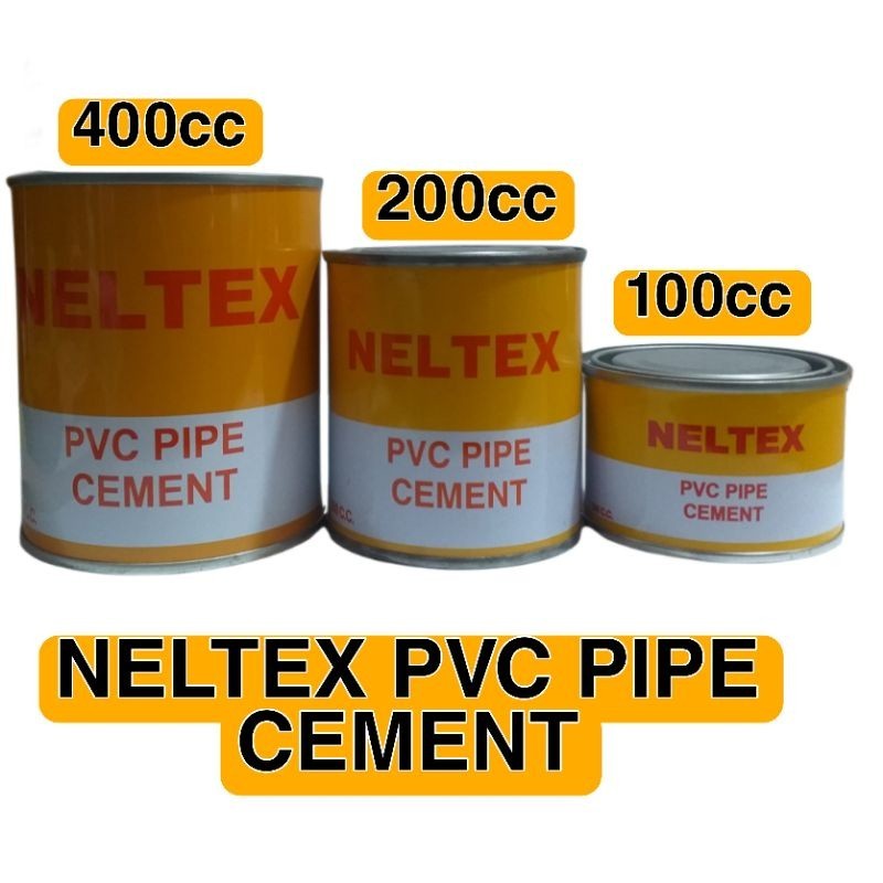COD/NELTEX Solvent PVC Pipe Cement 100cc/ 200cc/ 400cc | Shopee Philippines