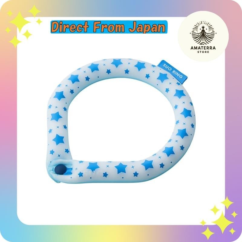【Japan Quality】Star Pattern Resort Heat Protection Cool Neck Chilli ...