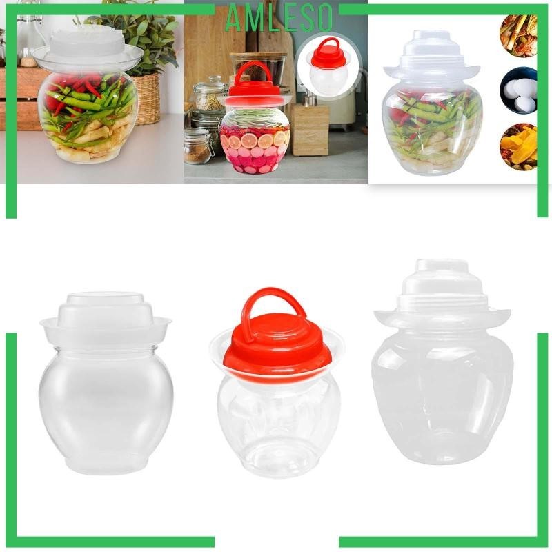 [Amleso] Kimchi Jar Fermenting Jar Chinese for Pickling, Kimchi ...