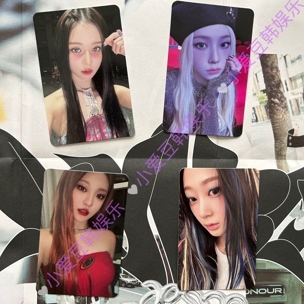 A aespa Zha mini3 intro P Version Special Card Dongyou Ningli Official Authentic Photocard Free ...