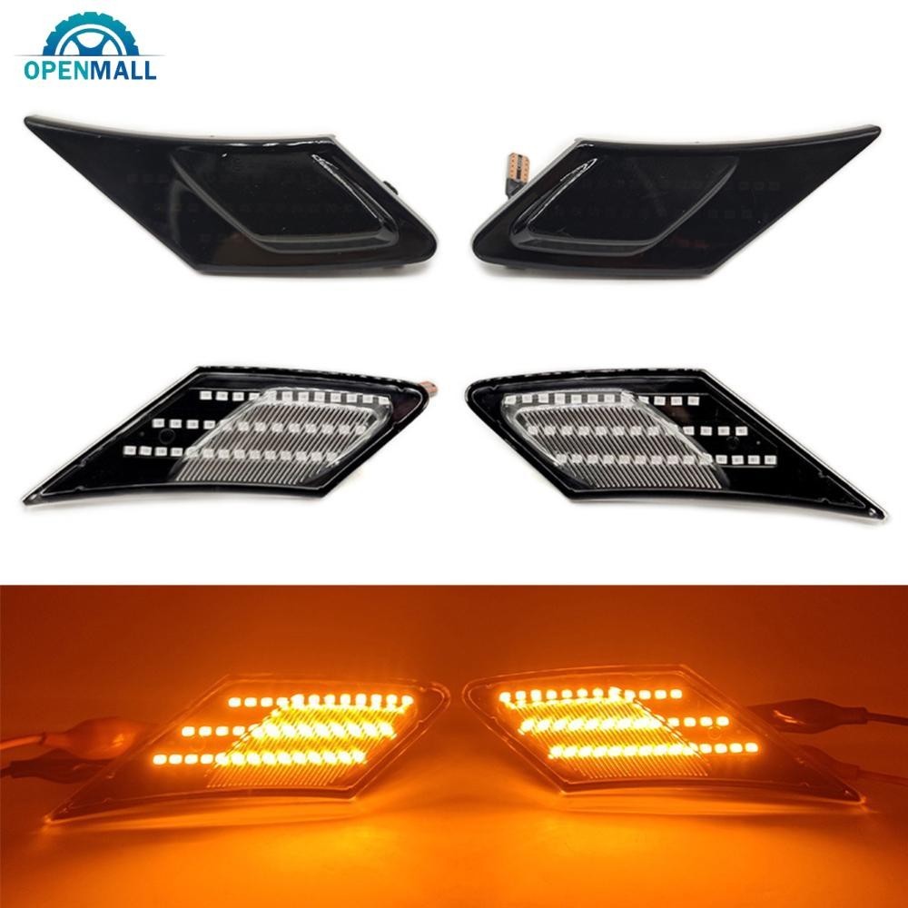 OPENMALL 2Pcs Car LED Dynamic Turn Signal Lights Side Marker Indicator ...
