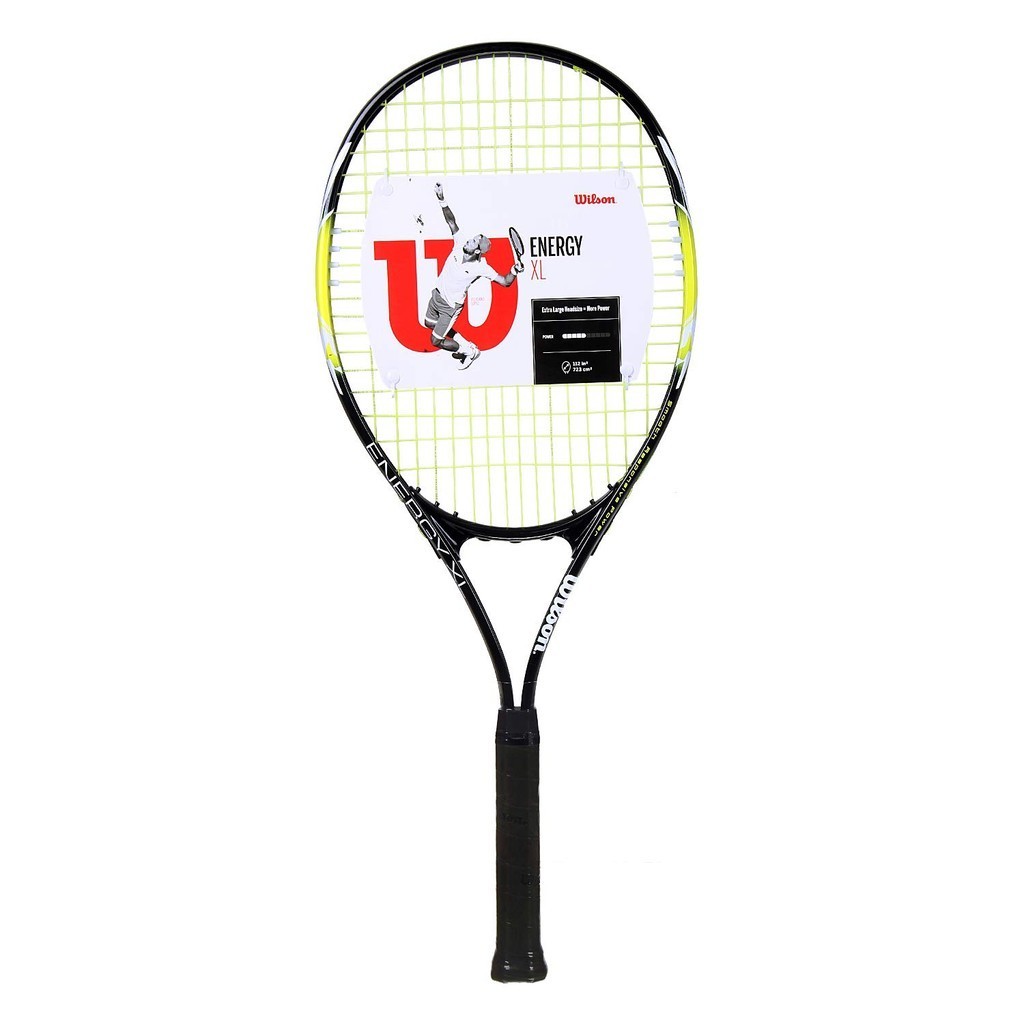 Wilson Hardball Tennis Racket Gutted Beginner ENERGY XL Grip Size 2 ...